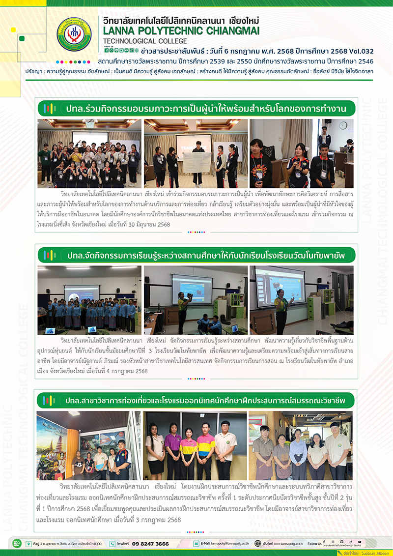 Lanna Polytechnic ChiangMai Website