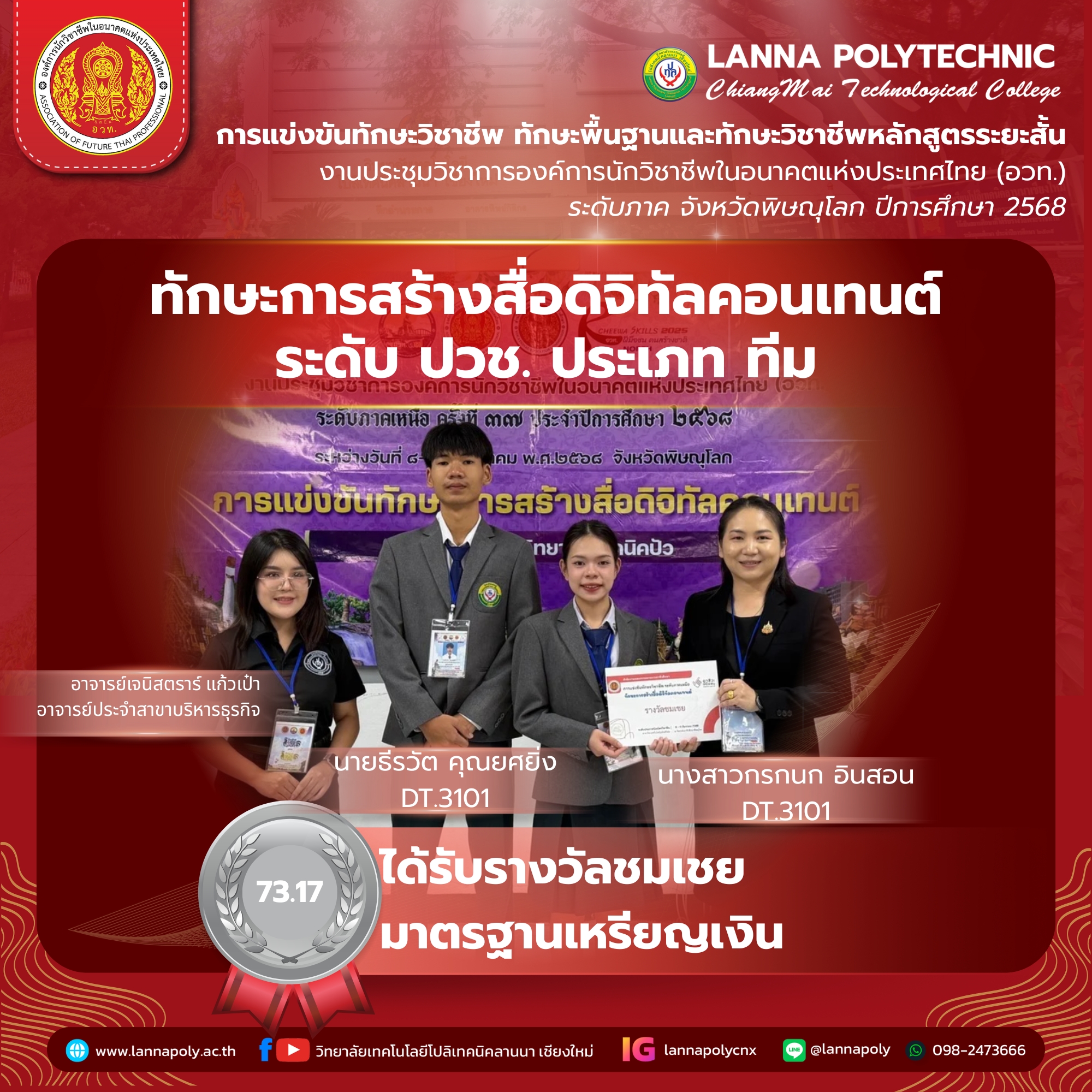 Lanna Polytechnic ChiangMai Website