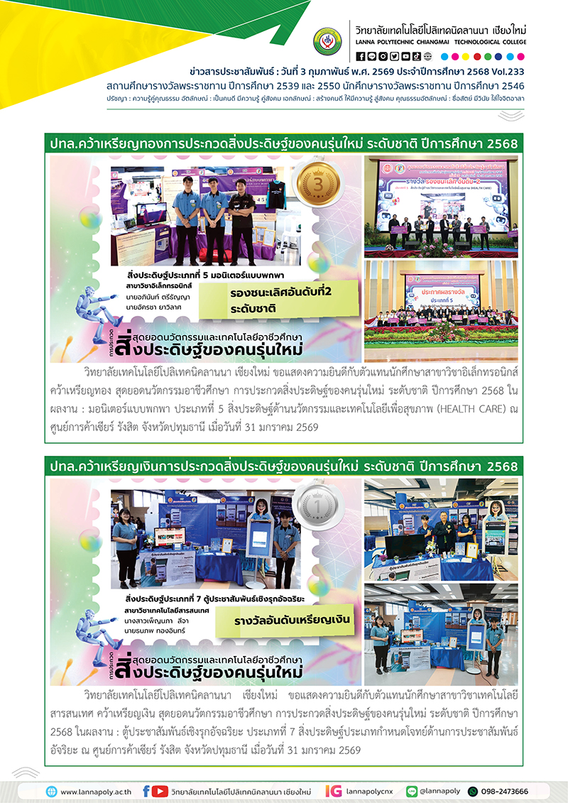 Lanna Polytechnic ChiangMai Website